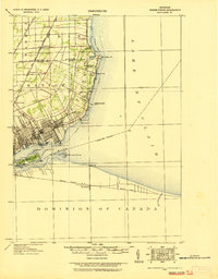 1918 Map of Grosse Pointe, MI — High-Res | Pastmaps